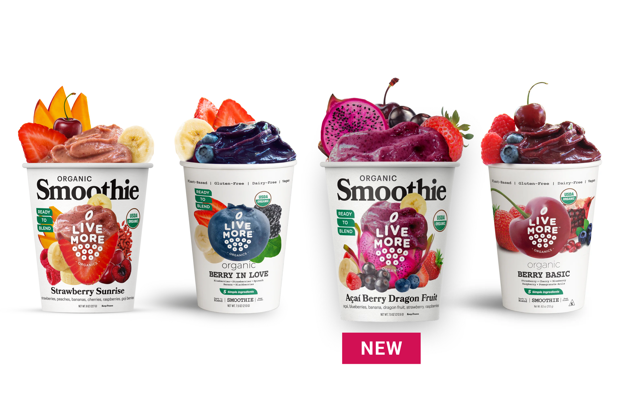 Organic Berry Bundle — LiveMore Superfoods