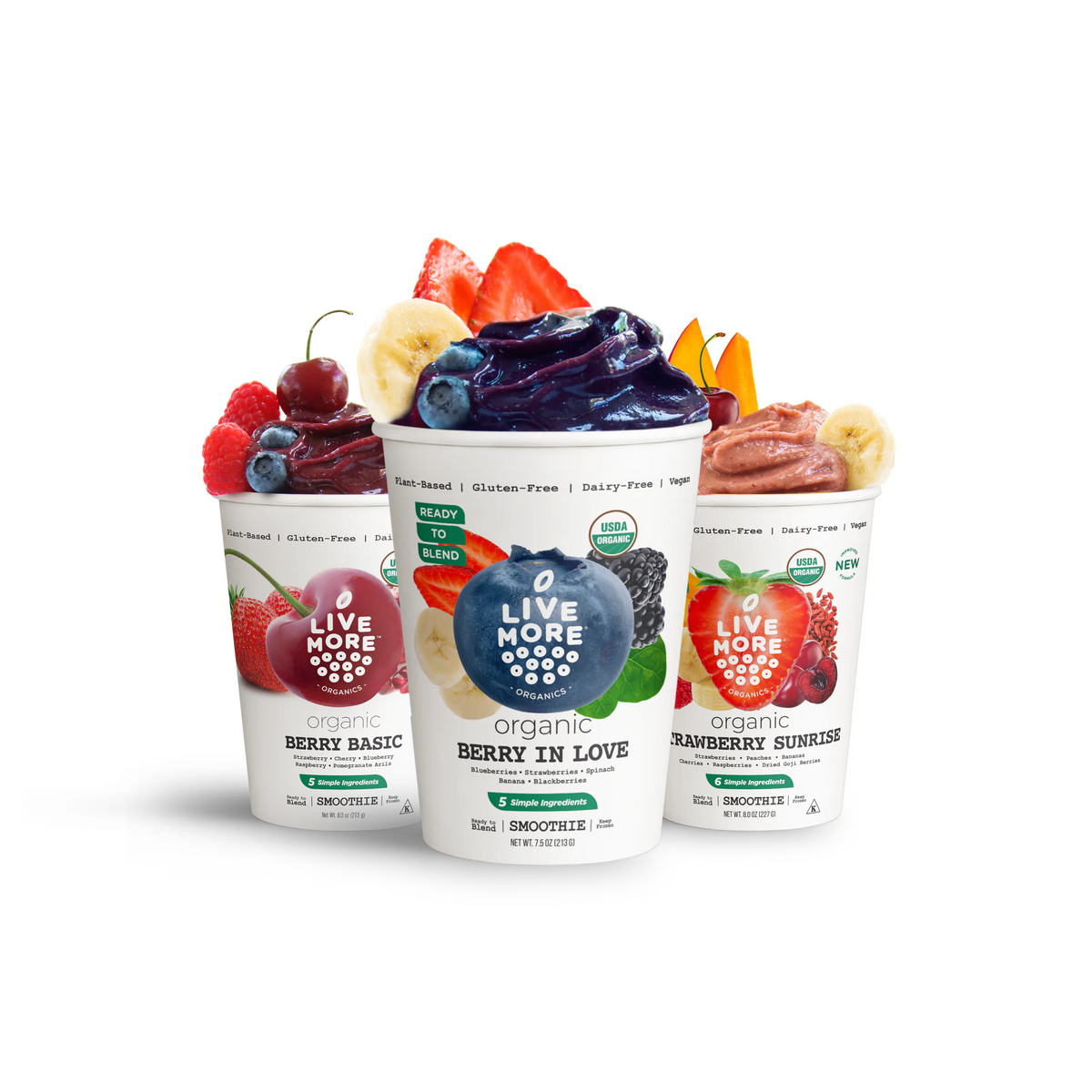 Organic Berry Bundle — LiveMore Superfoods