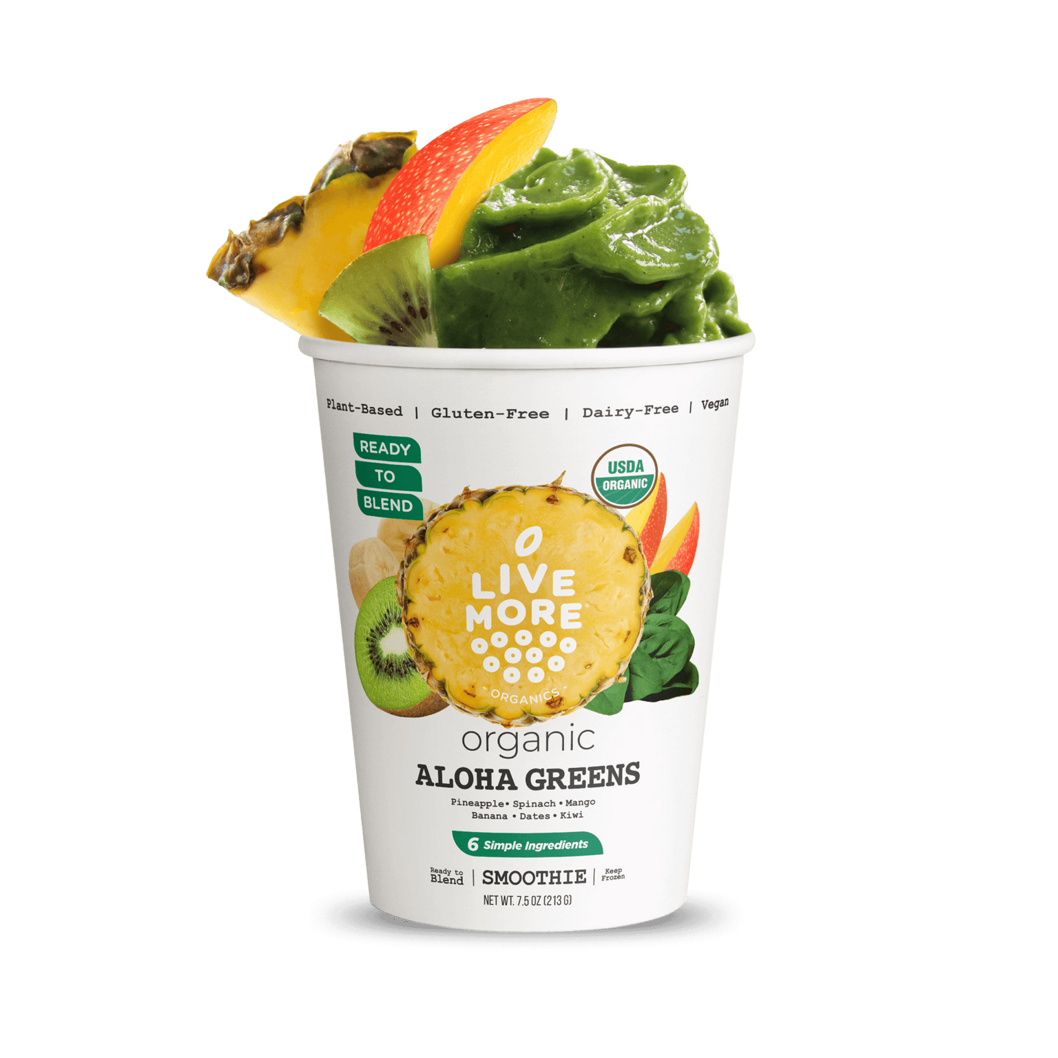 LiveMore Superfoods | 100% Organic Pre-Made Smoothie Cups