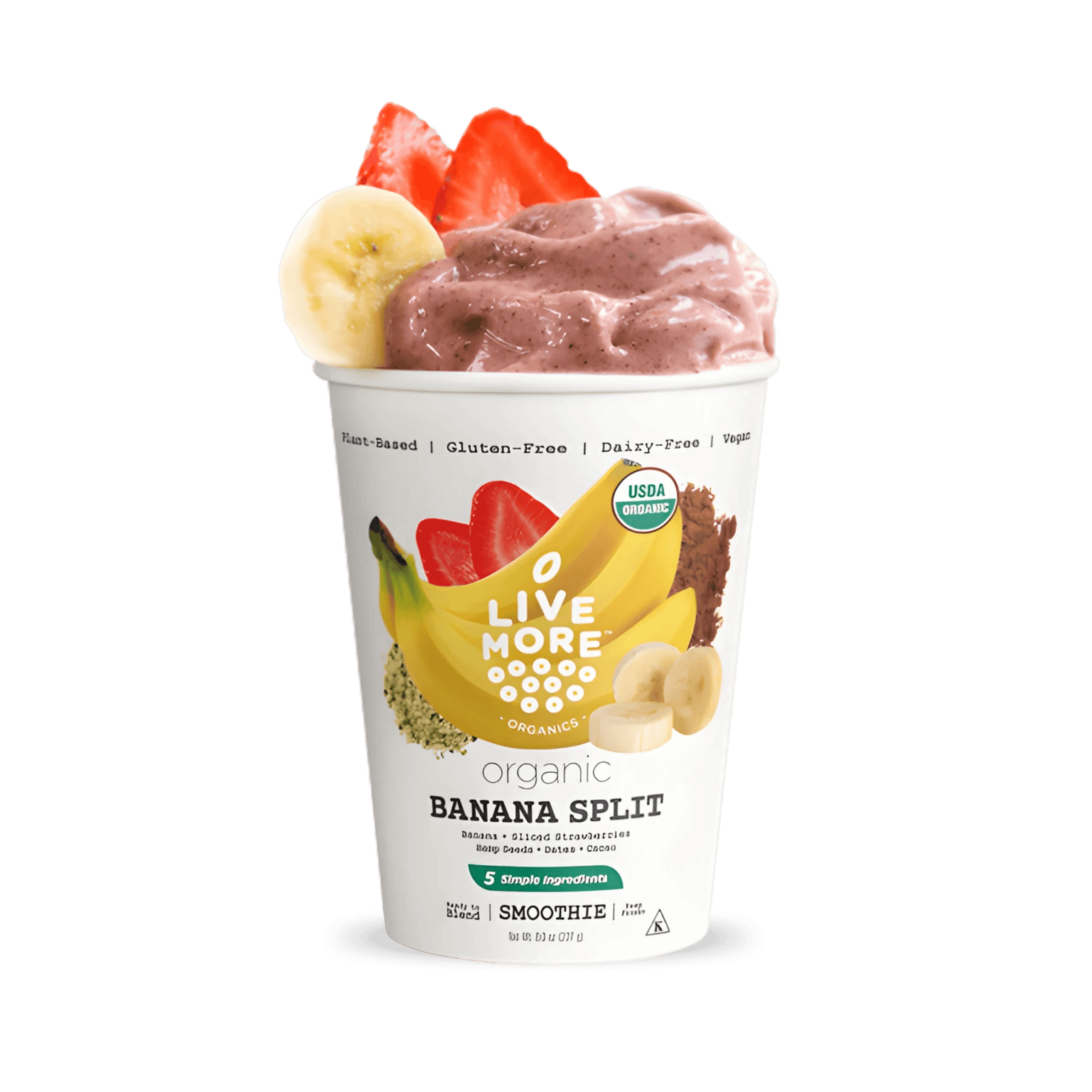 LiveMore Superfoods | 100% Organic Pre-Made Smoothie Cups