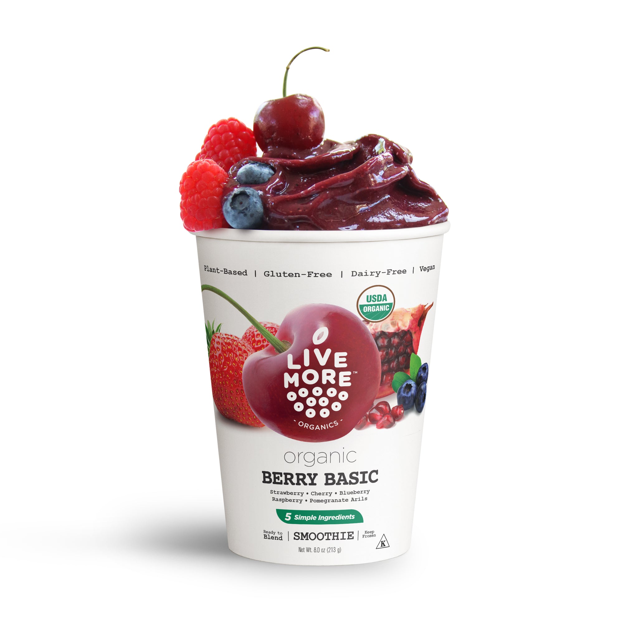 LiveMore Superfoods | 100% Organic Pre-Made Smoothie Cups