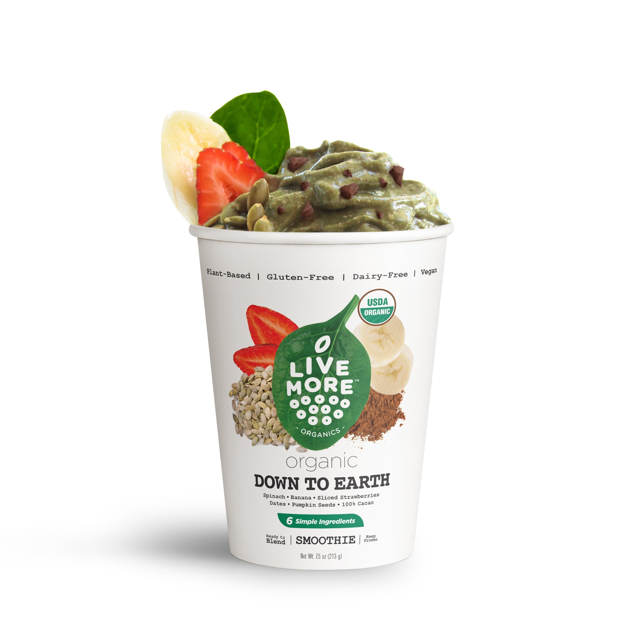 LiveMore Superfoods | 100% Organic Pre-Made Smoothie Cups